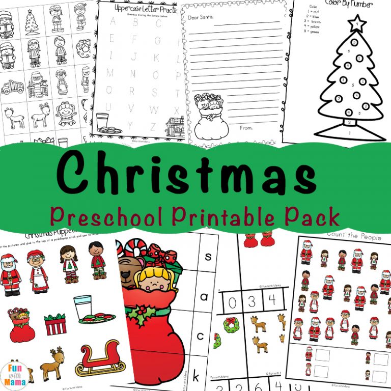 Christmas Activities Pack - Fun with Mama Shop