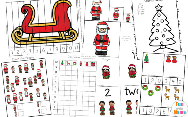 Christmas Activities Pack - Fun with Mama Shop