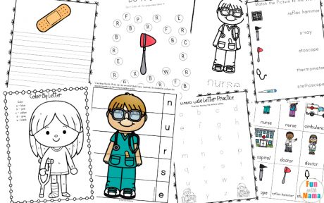 Community Helper Doctor Activity Pack - Fun with Mama Shop