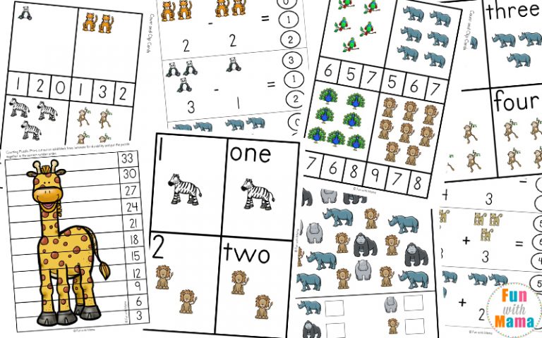Zoo Activities Bundle - Fun with Mama Shop