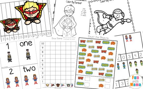Superhero Activities Pack - Fun with Mama Shop