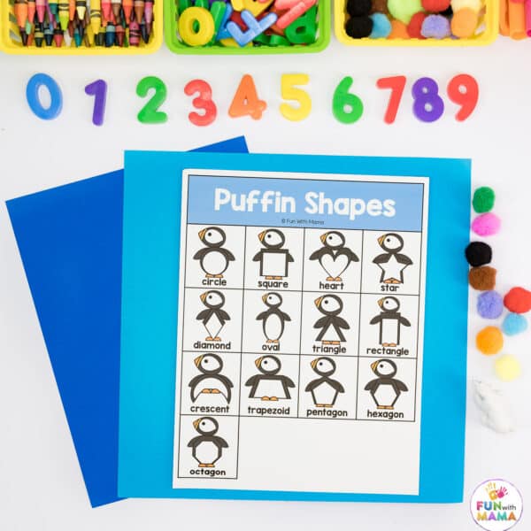 Arctic + Polar Animals Activity Pack - Fun with Mama Shop