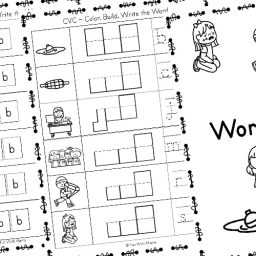 CVC Short O Worksheets - Fun with Mama Shop
