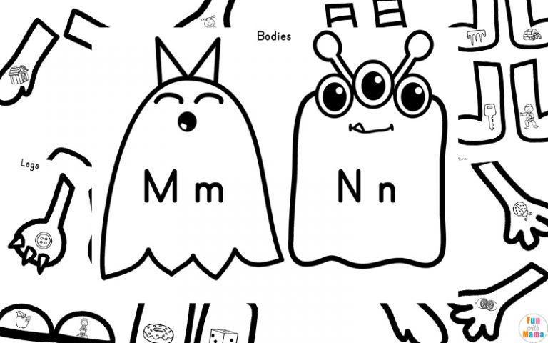 Beginning Sound Alphabet Monsters - Fun with Mama Shop