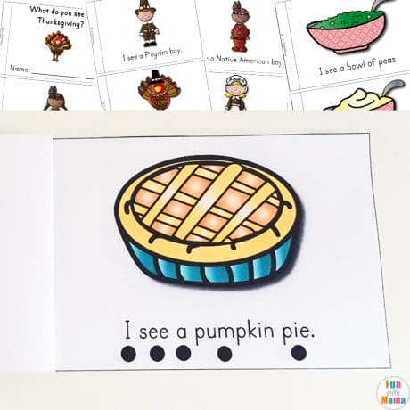 Thanksgiving Easy Reader Books - Fun with Mama Shop