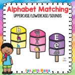Alphabet Matching Popsicles - Fun with Mama Shop
