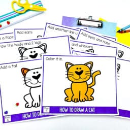 Drawing Worksheets | Learn to Draw Guides - Fun with Mama Shop