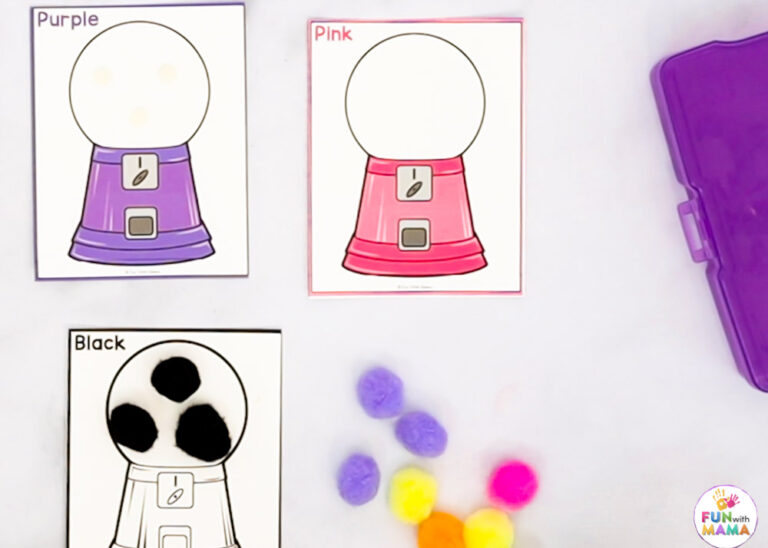 Gumball Color Mats - Fun with Mama Shop