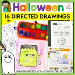 Halloween Directed Drawing Guides - Fun with Mama Shop