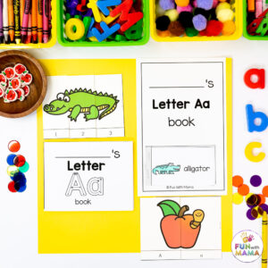 Letter A Activities - Fun with Mama Shop