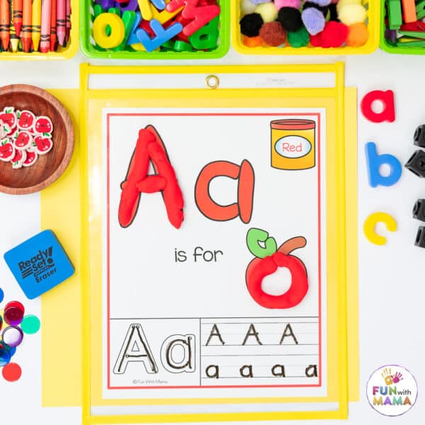 Letter A Activities - Fun with Mama Shop