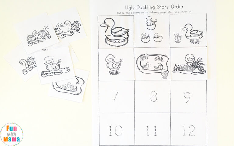 The Ugly Duckling Activities - Fun with Mama Shop