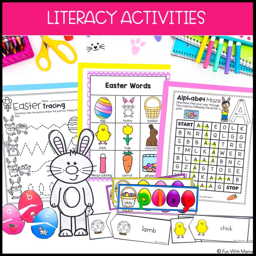 Easter Theme Activity Pack - Fun with Mama Shop