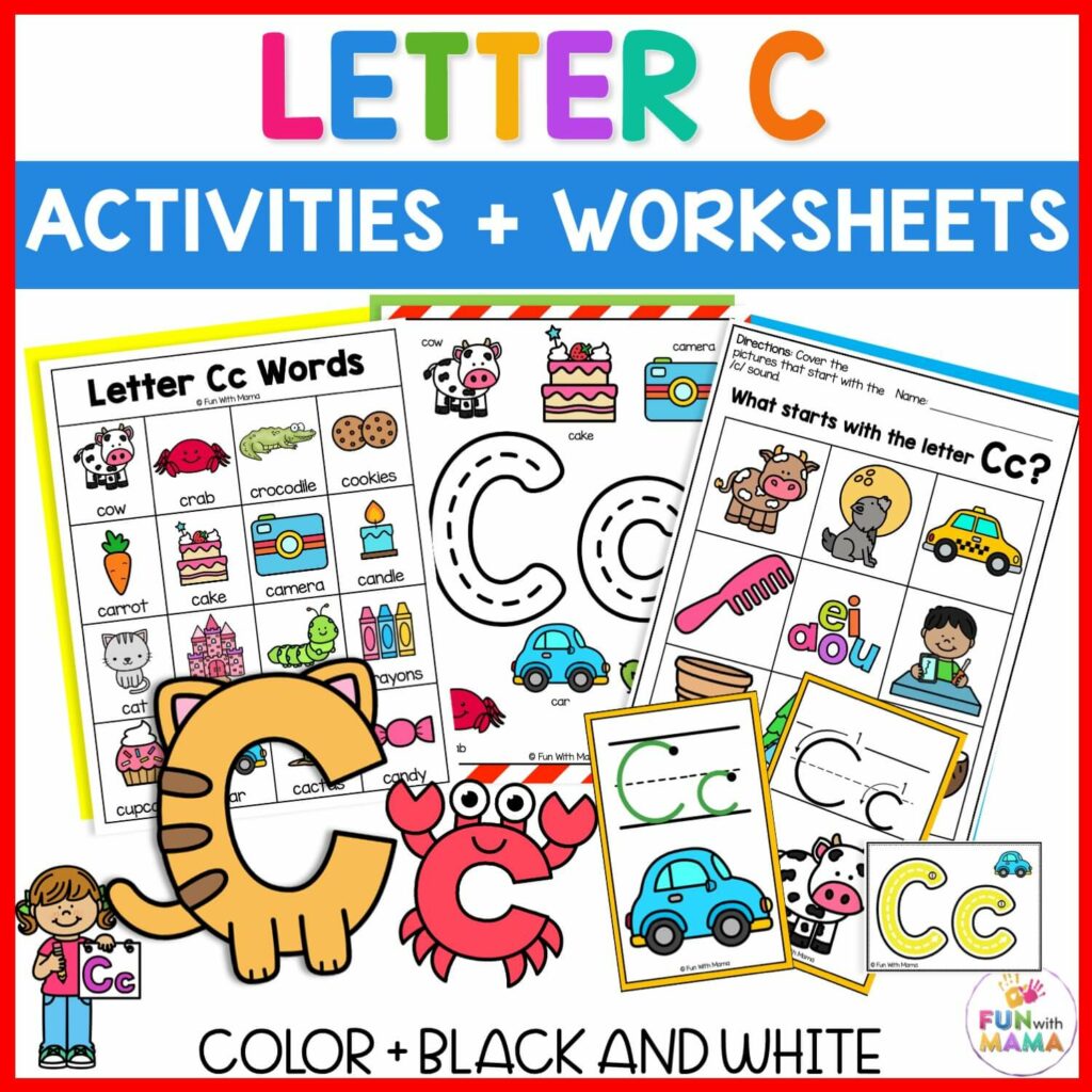 Alphabet Letter Activities Pack Bundle Download - Fun with Mama Shop