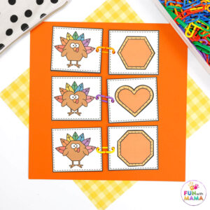 Turkey Activities Pack - Fun with Mama Shop