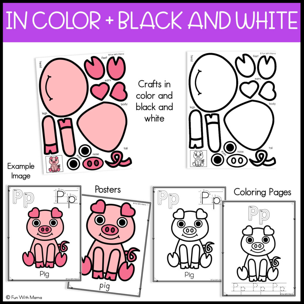 Pig Craft - Fun with Mama Shop