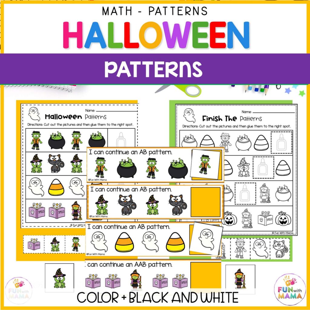 Halloween Patterns - Fun with Mama Shop